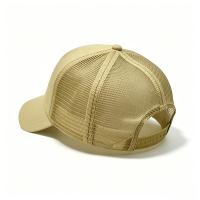 China Customized Size 6 Panel Trucker Cap with Embroidered Logo Cotton Sweatband Unisex Snapback for sale
