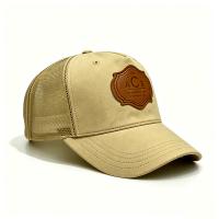 China Custom 6 Panel Trucker Cap High Profile Cotton Front Mesh Back Adjustable Snapback for sale