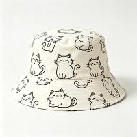 China Cotton Fisherman Bucket Hat for Adults Wide Brim 100% Cotton Fabric Sun Protection Outdoor Hat for sale