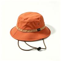 China Custom Logo Fisherman Bucket Hat 100% Cotton Wide Brim Sun Protection Outdoor for sale