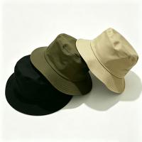China ACE Fisherman Bucket Hat Wide Brim Outdoor Sun Protection Hat for Adults One Size Cotton for sale