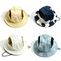 China Cotton Pet Cat Hat with Velcro Strap Closure for Small Dogs and Cats 50g for sale
