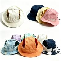China Cotton Pet Cat Hat with Velcro Strap Closure for Small Dogs and Cats 50g for sale