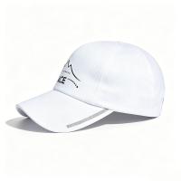 China Custom Sport Cap Unstructured Breathable Polyester Sweatband Adjustable One Size Fits All Pre-curved Visor for sale