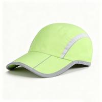 China Custom Sport Cap Low Profile Unstructured Fit Contrast Stitching One Size Adjustable Velcro Closure for sale
