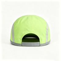 China Custom Sport Cap Low Profile Unstructured Fit Contrast Stitching One Size Adjustable Velcro Closure for sale