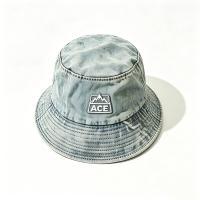 China 100 Percent Cotton Fabric Fishing Bucket Hat One Size Durable Lightweight Comfortable Outdoor Headwear For Sun Protection for sale