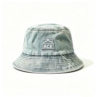 China 100 Percent Cotton Fabric Fishing Bucket Hat One Size Durable Lightweight Comfortable Outdoor Headwear For Sun Protection for sale