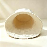 China Wide Brim Fisherman Hat Custom Logo Cotton Fisherman Bucket Hat Ideal for Sun Protection During Outdoor Activities for sale