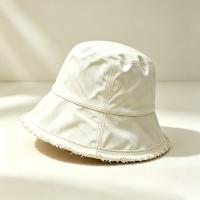 China Wide Brim Fisherman Hat Custom Logo Cotton Fisherman Bucket Hat Ideal for Sun Protection During Outdoor Activities for sale