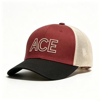 China 6 Panel Trucker Cap Customized Snapback Trucker Cap Suitable for Marketing Promotions Corporate Apparel and Casual Style for sale