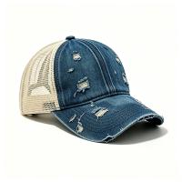 China High Profile 6 Panel Trucker Cap featuring cotton fabric ideal for outdoor activities casual fashion and team branding for sale