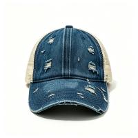 China High Profile 6 Panel Trucker Cap featuring cotton fabric ideal for outdoor activities casual fashion and team branding for sale