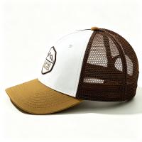 China 6 Panel Trucker Mesh Cap Breathable Lightweight Adjustable Snapback Hat Great Choice for Outdoor Labor and Casual Outings for sale