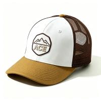 China 6 Panel Trucker Mesh Cap Breathable Lightweight Adjustable Snapback Hat Great Choice for Outdoor Labor and Casual Outings for sale