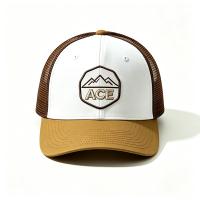 China 6 Panel Trucker Mesh Cap Breathable Lightweight Adjustable Snapback Hat Great Choice for Outdoor Labor and Casual Outings for sale