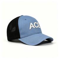 China Polyester 6 Panel Trucker Cap Trendy Trucker Style Mesh Back Snapback Hat Designed for Versatile Outdoor and Casual Wear for sale