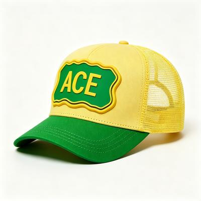 China Unisex Polyester Trucker Cap Durable Comfortable Breathable Adjustable Fit Ideal for Outdoor Activities and Casual Wear for sale
