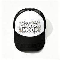 China Curved 6 Panel Trucker Cap Plastic Snapback Closure Customized Ideal for Campaigns Team Uniforms and Casual Wear for sale