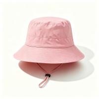China Recycled Sustainable Materials Fisherman Bucket Hat with 100% Cotton Lining and Wide Brim Sun Protection for sale
