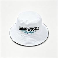 China 100% Cotton Recycled Fabric Fisherman Bucket Hat with One Size Crown for Outdoor Sun Protection for sale