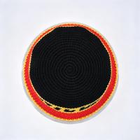 China Custom Logo Letter Crochet Bucket Hat One Size Wide Brim Stylish Headwear for Festival Daily Streetwear for sale