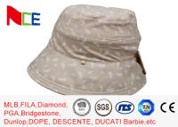China Custom Adult Female Bucket Hat for Sun Block Wide Downwards Visor 100pcs Carton for sale