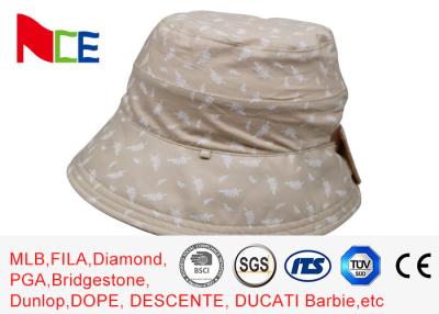 China Custom Adult Female Bucket Hat for Sun Block Wide Downwards Visor 100pcs Carton for sale