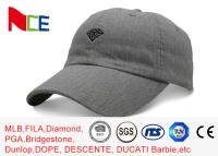 China Custom Dad Cap 58cm with Adjustable Buckle - Diamond Gray Low Crown Design for Logo Customization for sale