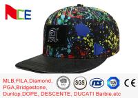 China Custom Flat Brim Snapback Hat 58cm Colorful Hip Hop Cap for Women Men for sale