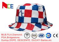 China Custom Printed Bucket Hat 56-58cm Polyester Fishing Cap for Men Women for sale
