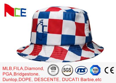 China Custom Printed Bucket Hat 56-58cm Polyester Fishing Cap for Men Women for sale