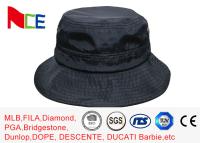 China Custom Black Fisherman Bucket Hat Unisex Adult Size Custom Logo for Men Women for sale