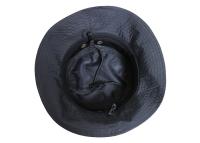 China Custom Black Fisherman Bucket Hat Unisex Adult Size Custom Logo for Men Women for sale