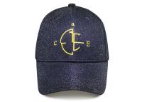 China 6 panels Embroidery baseball caps Glitter powder With adjustable for sale