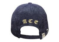 China 6 panels Embroidery baseball caps Glitter powder With adjustable for sale