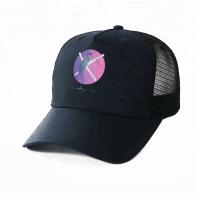 China Custom Pyrograph Design Flip Up Brim Trucker Hat 5 Panel Snapback Cap 56-58cm for sale