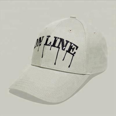 China Custom Embroidered Baseball Caps Sun Protection Acrylic Wool 58cm Adult Size for sale