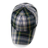 China Custom Six-Panel Plaid Baseball Cap with Adjustable Buckle - 58cm Standard Size, Multiple Material Options for sale
