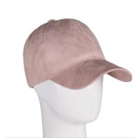 China Custom Suede Dad Hat with Metal Buckle Closure 58cm Size Promotional Baseball Cap for sale