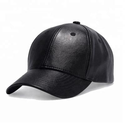 China Pu Leather Curved Sports Dad Hats Unisex Customized Size / Color / Design for sale
