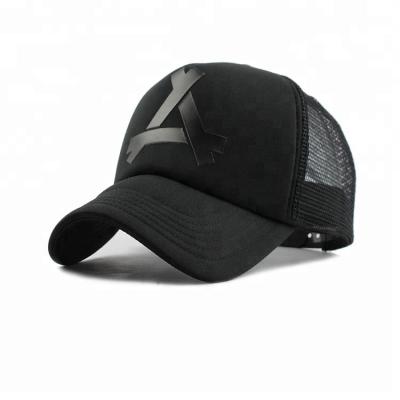 China Custom Quick Dry Cotton Trucker Cap 58cm Size with Mesh Back Panel and Multiple Customization Options for sale