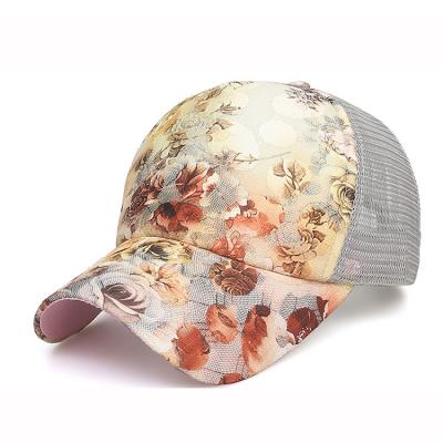 China Custom 100% Cotton Mesh Trucker Cap with Plastic Back Closure - 58cm Size for Wholesale Branding for sale