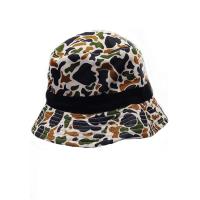 China Fashion 100% Cotton Twill Bucket Hat , Logo Printed Snapback Bucket Hat for sale
