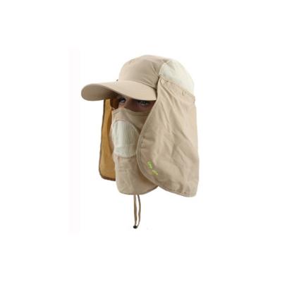 China Custom UV Protection Bucket Hat with Neck Flap - 58cm Size, Multiple Material Options for Outdoor Activities for sale