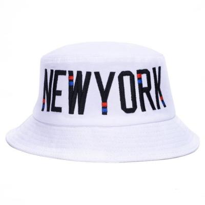 China Custom 3D Embroidery Fisherman Bucket Hat 56-58cm Size 100% Polyester OEM Manufacturing for sale