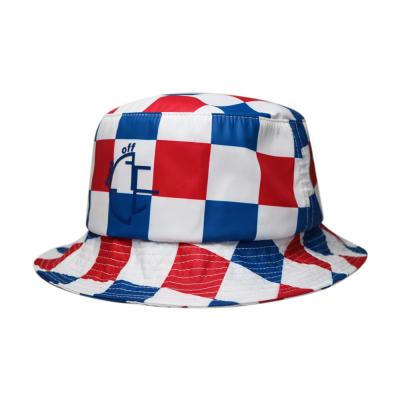 China Custom Polyester Fisherman Bucket Hat 56-58cm OEM ODM for Outdoor Fishing for sale