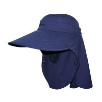 China Navy Blue UV Protection Floppy Boonie Hat with 3-4 Inch Brim for Outdoor Hiking and Fishing for sale