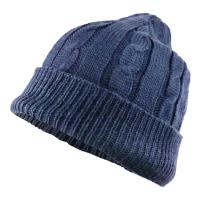 China Custom Logo Women's Slouchy Knit Hat - 65x42x38cm Carton Size, 100pcs MOQ, Knitted Cuff Woolen Beanie Cap for sale
