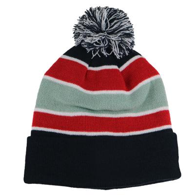 China Custom 100% Merino Wool Knit Beanie Hats with Logo - MOQ 100pcs, 65x42x38cm Carton Size for sale